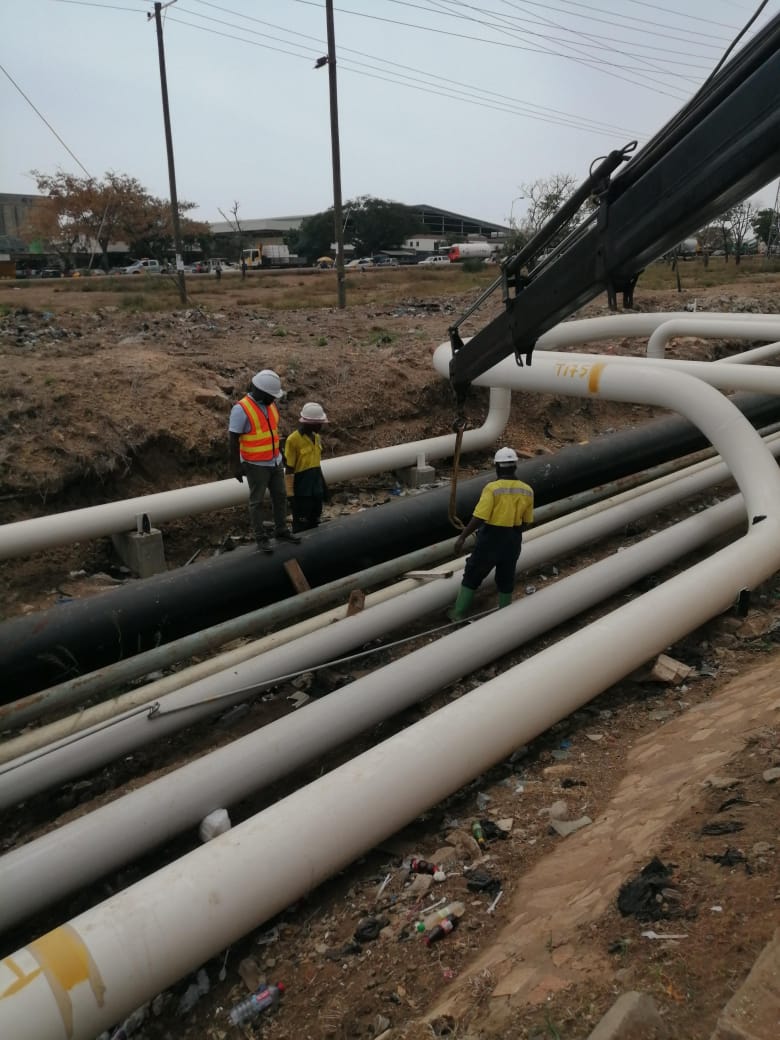 Tema Jetty – TOR Pipeline Maintenance – Le Pels Ghana